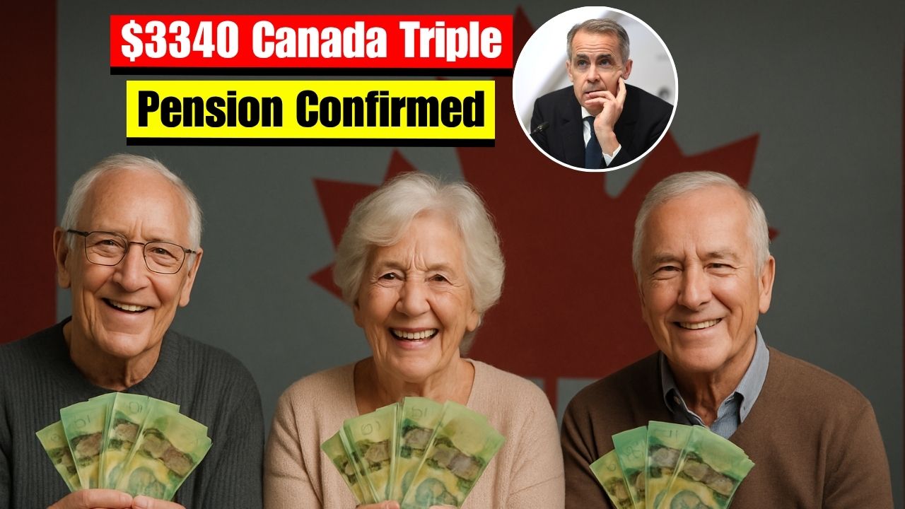 Canada confirms triple pension payments in November 2025 – OAS $808 ...
