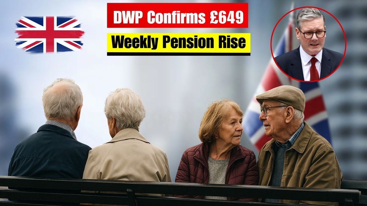 DWP confirms £649 weekly state pension boost beginning November 2025 ...