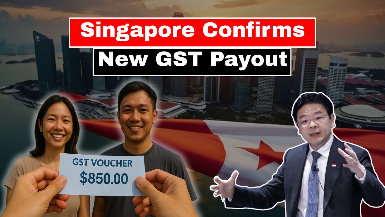 Singapore’s S$850 GST Voucher returns in 2025 – Payment Schedule, here ...