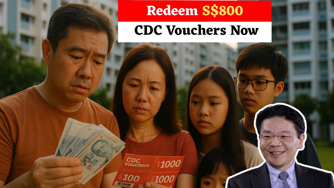 Singapore Households Urged to Redeem S$800 CDC Vouchers Before 15 ...